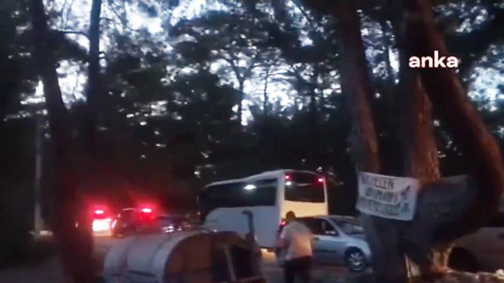 Morgenangriff auf den Akbelen-Wald: Gendarmerie und TOMA wurden ...